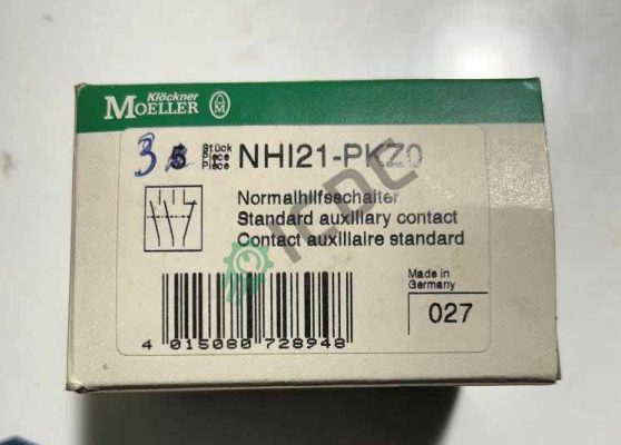 KLOCKNER MOELLER NHI21-PKZ0| Available in Stock in ICDC!